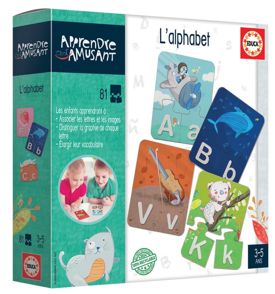 L’alphabet, apprendre c’est amusant - Playfun